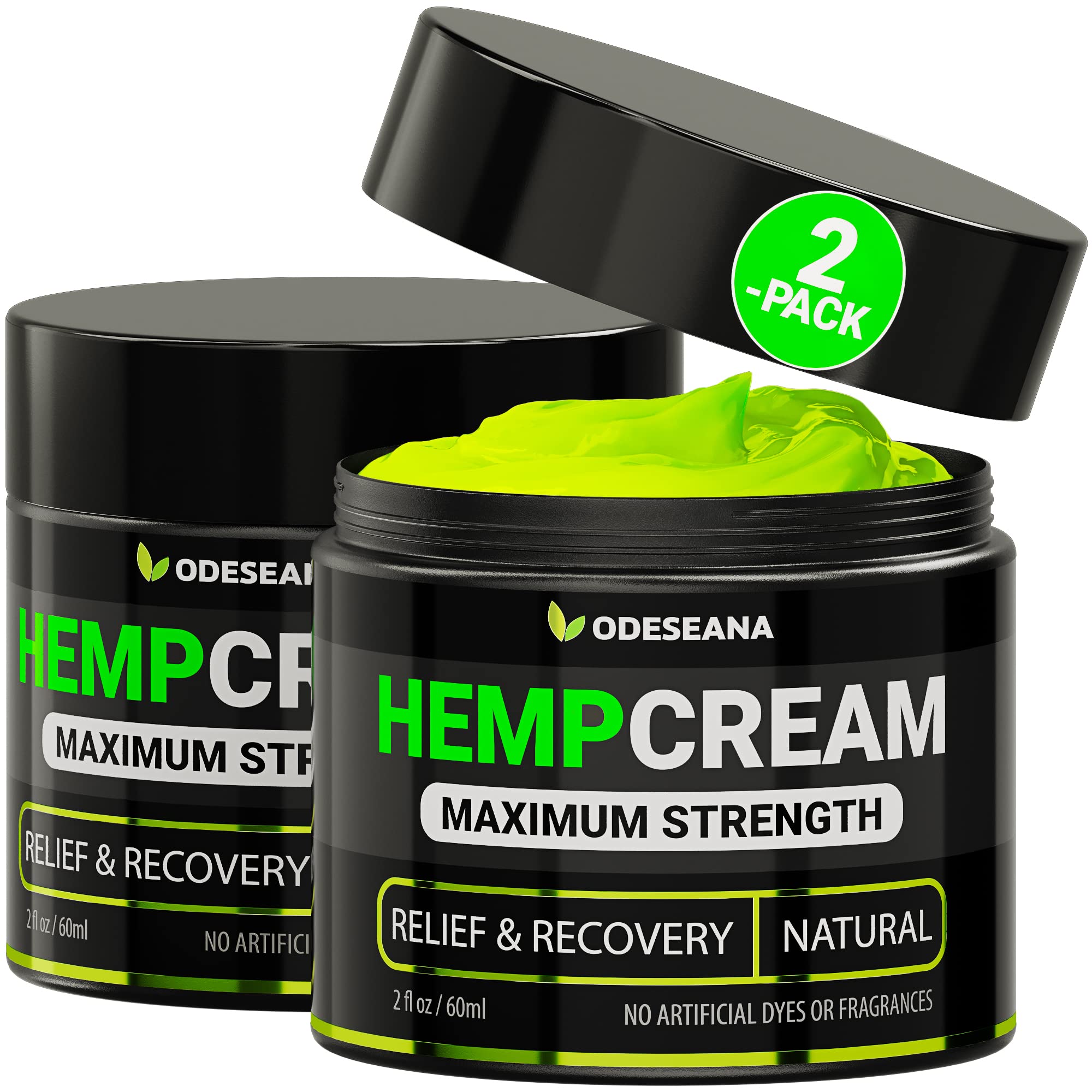 Odeseana Hemp Cream for Joint, Back, Knees, Neck, Elbows - [Review ...